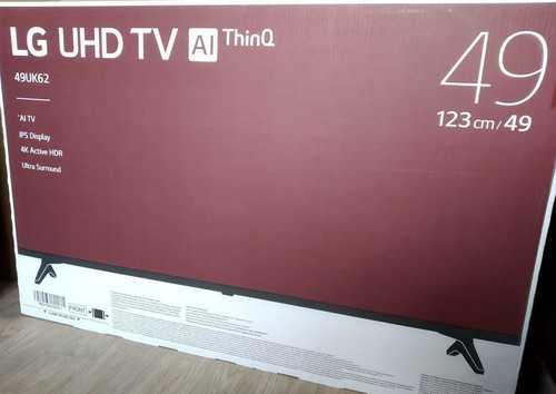 Новый 4K Smart Телевизор LG 49UK6200 49/123см