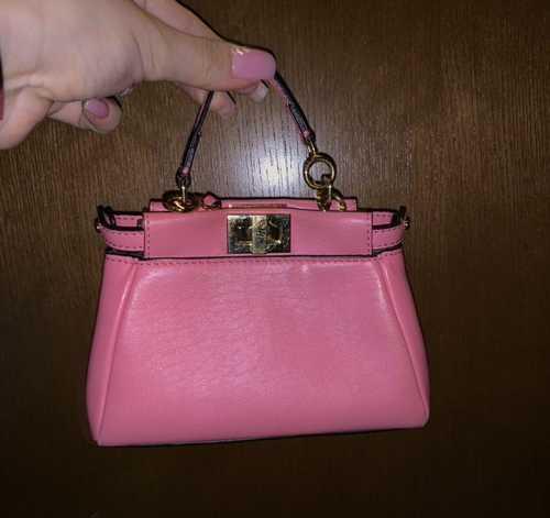 Сумка fendi peekaboo micro