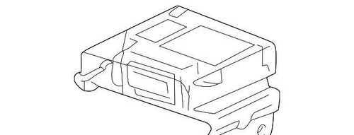 Блок управления airbag 8917033150 Toyota новый