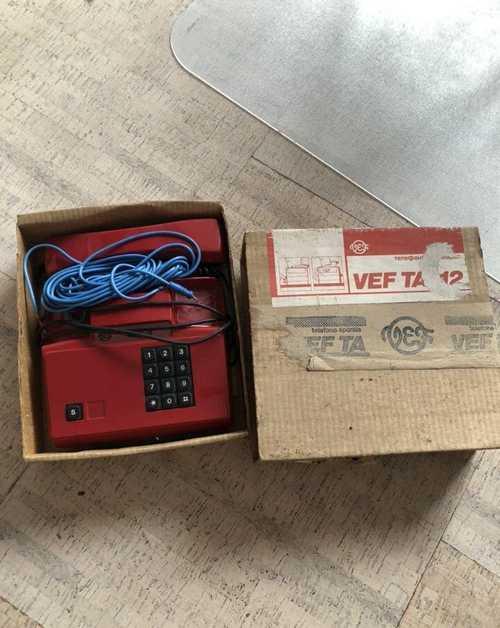 Стационарный телефон VEF TA - 12 (старый)