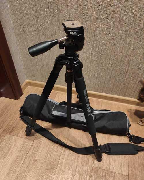 Штатив Slik Pro 330DX + голова SH-705E + чехол