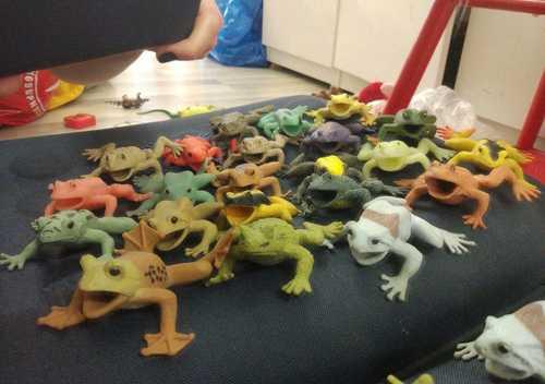 Лягушки игрушки деагостини