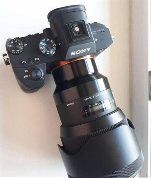 Две Sigma 85mm F1.4 Sony E