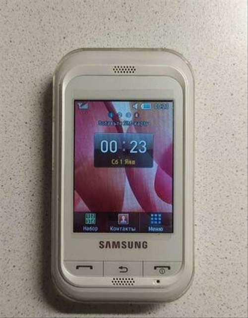 Телефон Samsung Champ C3300 белый