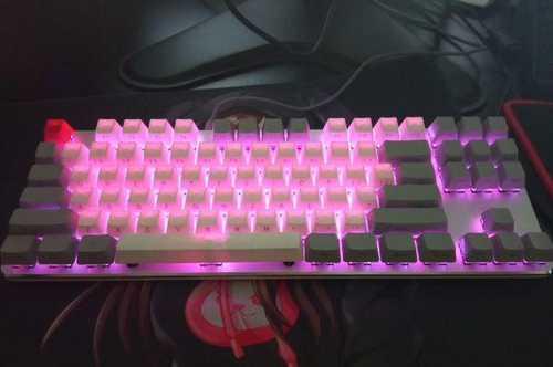 Zet gaming blade pro kailh red box (белая) + PBT