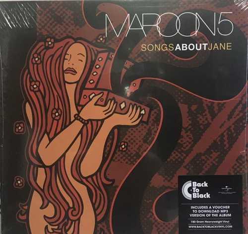 Maroon 5 «Songs About Jane». Виниловая пластинка
