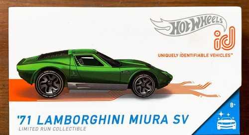 Hot Wheels id '71 Lamborghini Miura SV 1:64