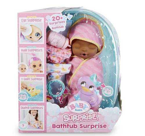 Кукла Бэби Борн Baby born bathtube surprise
