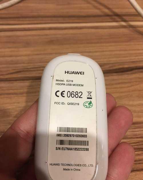 USB модемы Huawei e219 и e150