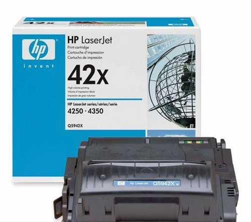 Картридж hp 42x Q5942X (20000 стр)