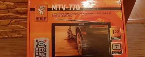 Переносной телевизор mystery MTV 770