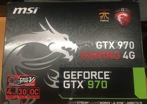 MSI GTX970 gaming 4G OC-Edition