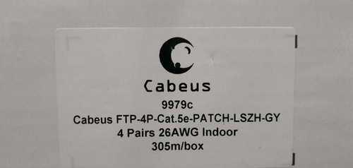 Кабель Cabeus FTP-4P-Cat.5e-patch-lszh-GY