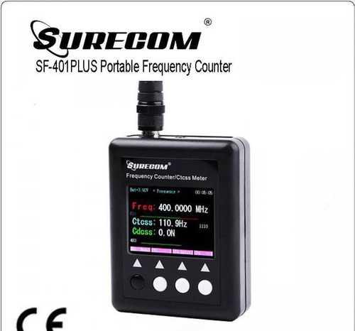 Частотомер портативный surecom SF-401 plus 27-3000