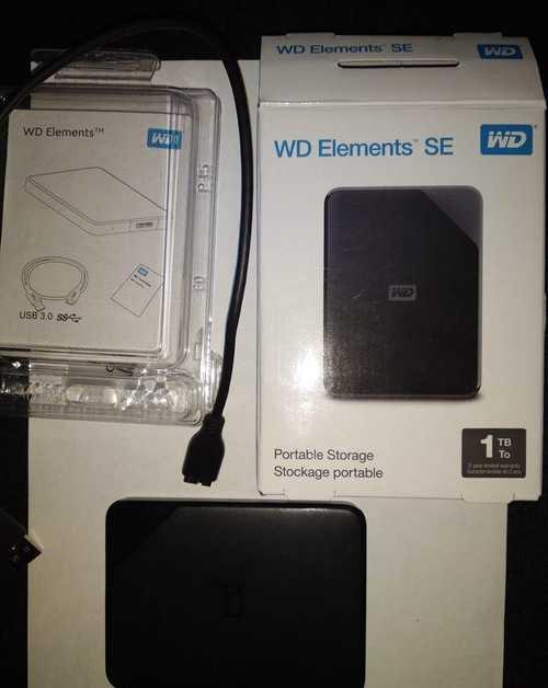 Внешний жесткий диск WD Elements SE 1TB