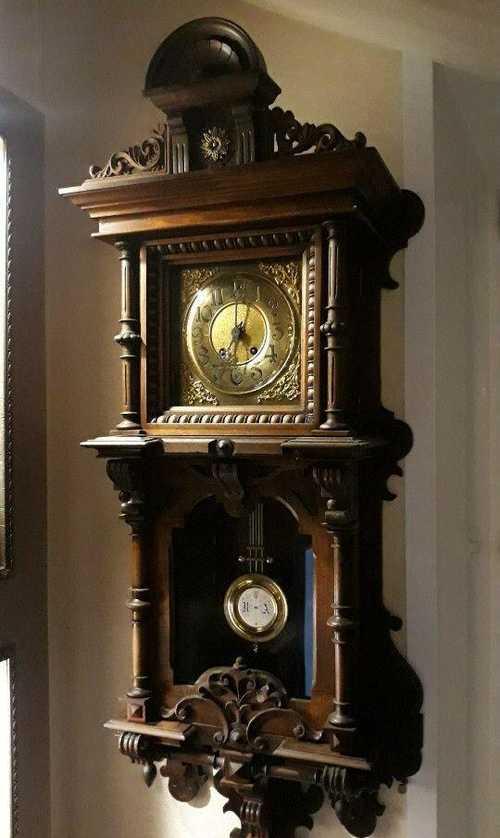 Часы старинные настенные Lenzkirch