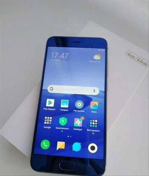 Телефон xiaomi mi6 4/64гб