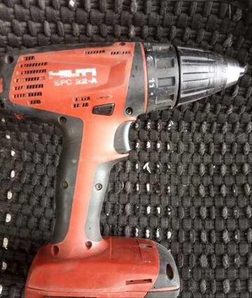 Аккумуляторная дрель шуруповерт hilti sfc 22a