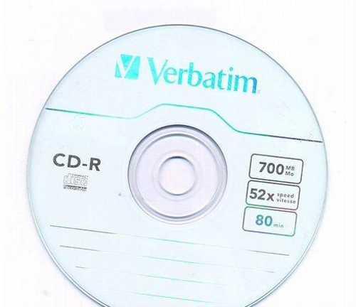 Новые Компакт диски CD-R (24 штуки)