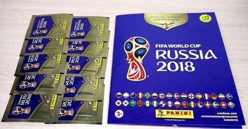 Наклейки Panini fifa 2018
