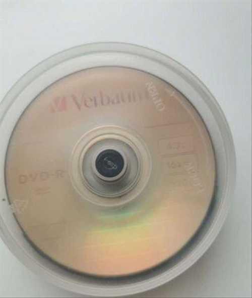Набор чистых dvd-r дисков