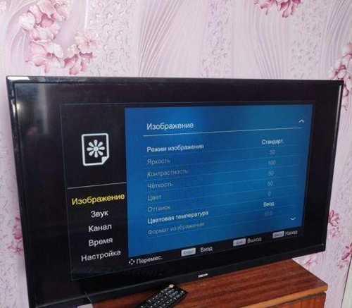 Телевизор LED Dexp 32" дюйма H32B7200C без smart