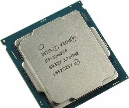 Intel Xeon E3-1240v6 + mb Supermicro MBD-X11SSL-F