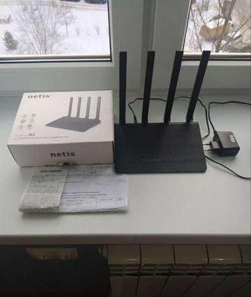 Wi-Fi роутер Netis N2, AC1200, черный
