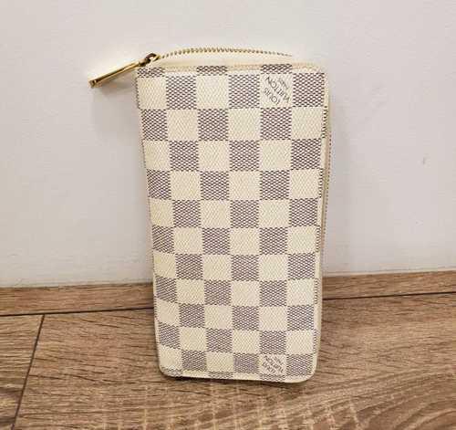 Кошелёк женский Louis Vuitton damier azur zippy