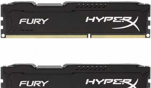 Оперативная память hyperx fury ddr3 8gb 1600mhz