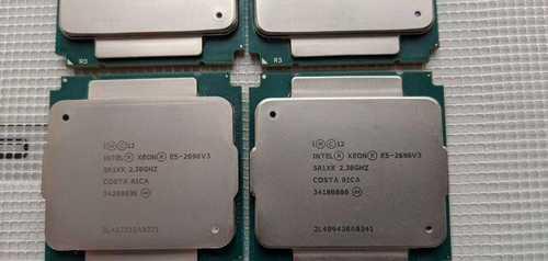 Xeon 2696v3. 18 ядер, 36 потоков, 3.8GHz. Оригинал