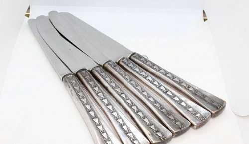 Ножи столовые серебро