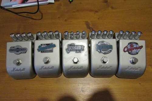 Педали Marshall ED-1, BB-2, JH-1, SV-1, EH-1