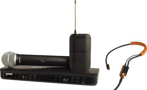 Двойной комплект Shure BLX1288E/SM31 + планшет