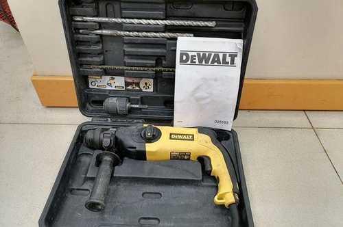 Перфоратор dewalt d25103-qs (шур)