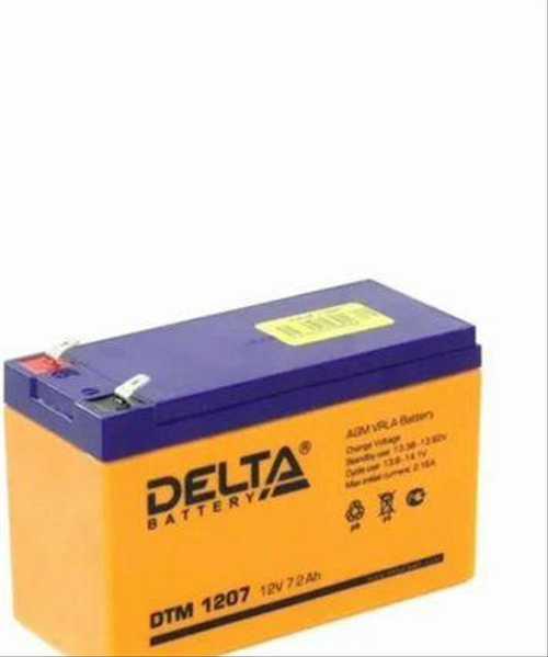 Аккумулятор Delta DTM 1207 (12V, 7200mAh | Festima.Ru - Мониторинг ...