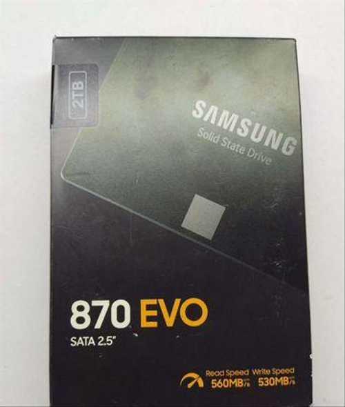 Ssd samsung 870evo 1tb