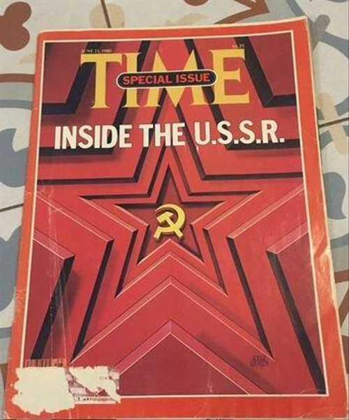 Журнал time 1980 СССР