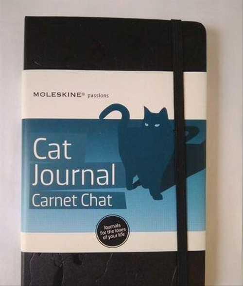 Блокнот Moleskine passions cat journal