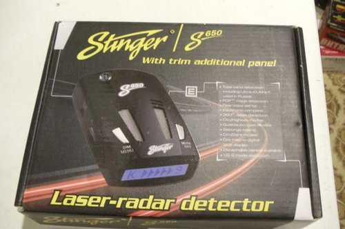 Stinger s350 инструкция антирадар