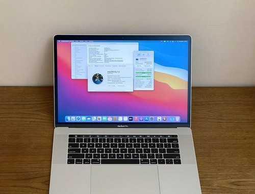 MacBook Pro 15 2018 i7 2.6 16GB 512g AMD 560 61цик