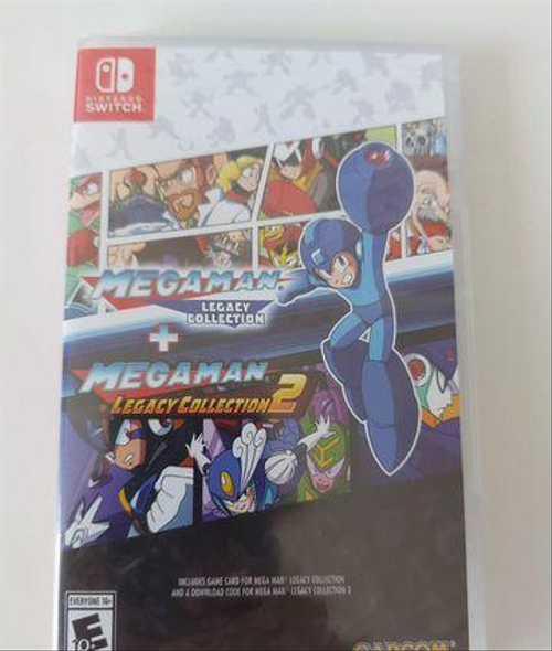 Nintendo switch Игра MegaMan Legacy Collection 1+2