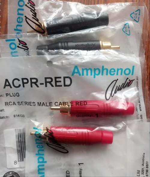 Разъемы RCA Amphenol