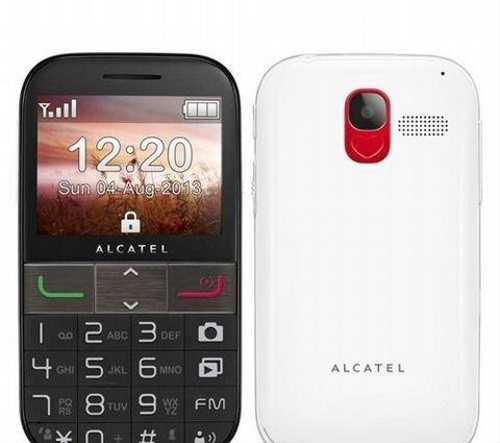 Сотовый телефон Б/У Alcatel 2000X Белый