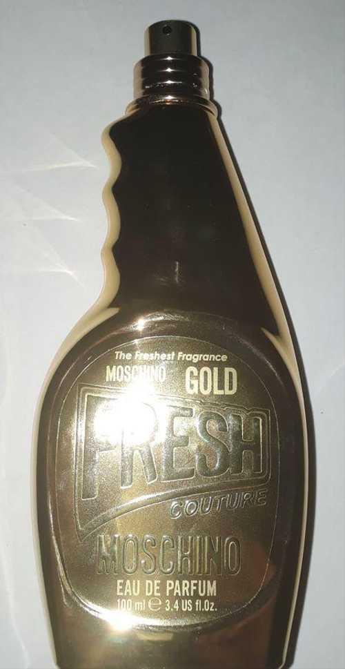 Тестер moschino gold fresh couture