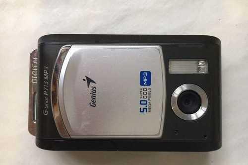 Миниатюрный фотоаппарат Genius G-Shot P713 MP3
