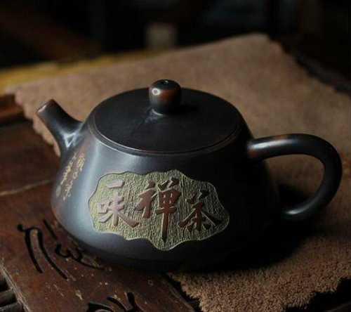 Исинский чайник Ши Пяо Цзяньшуйская глина