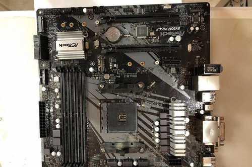 Материнская плата AM4 b450, Asrock b450 pro4 F