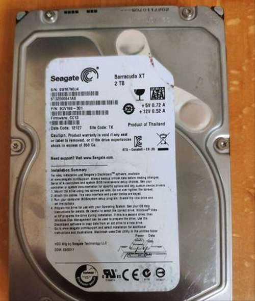 Жёсткий диск Seagate Barracuda 2 TB ST32000641AS