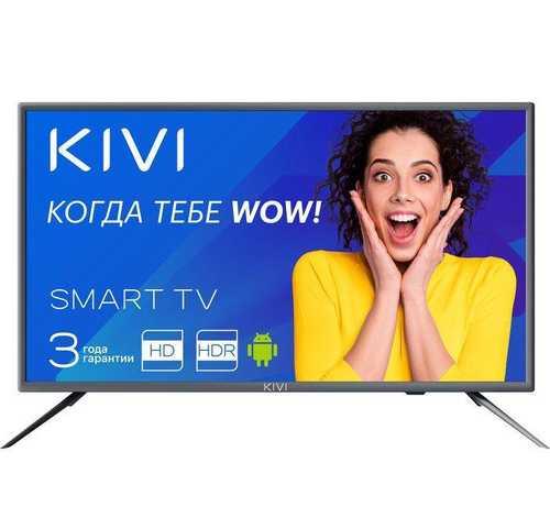 Телевизор kivi 24H600GR 24" 2019 новые